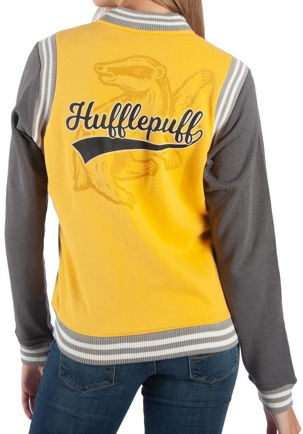Licensed Harry Potter HUFFLEPUFF Varsity Jacket For Juniors SIZE XXL | eBay