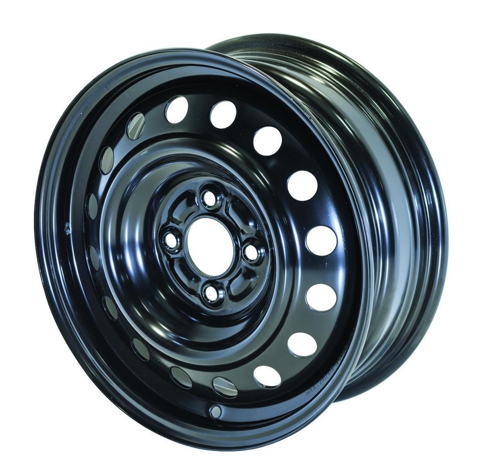 15 Inch Black Steel Wheel Rim for Nissan Kicks, RTX X45619 15x5.5 4x100 ...