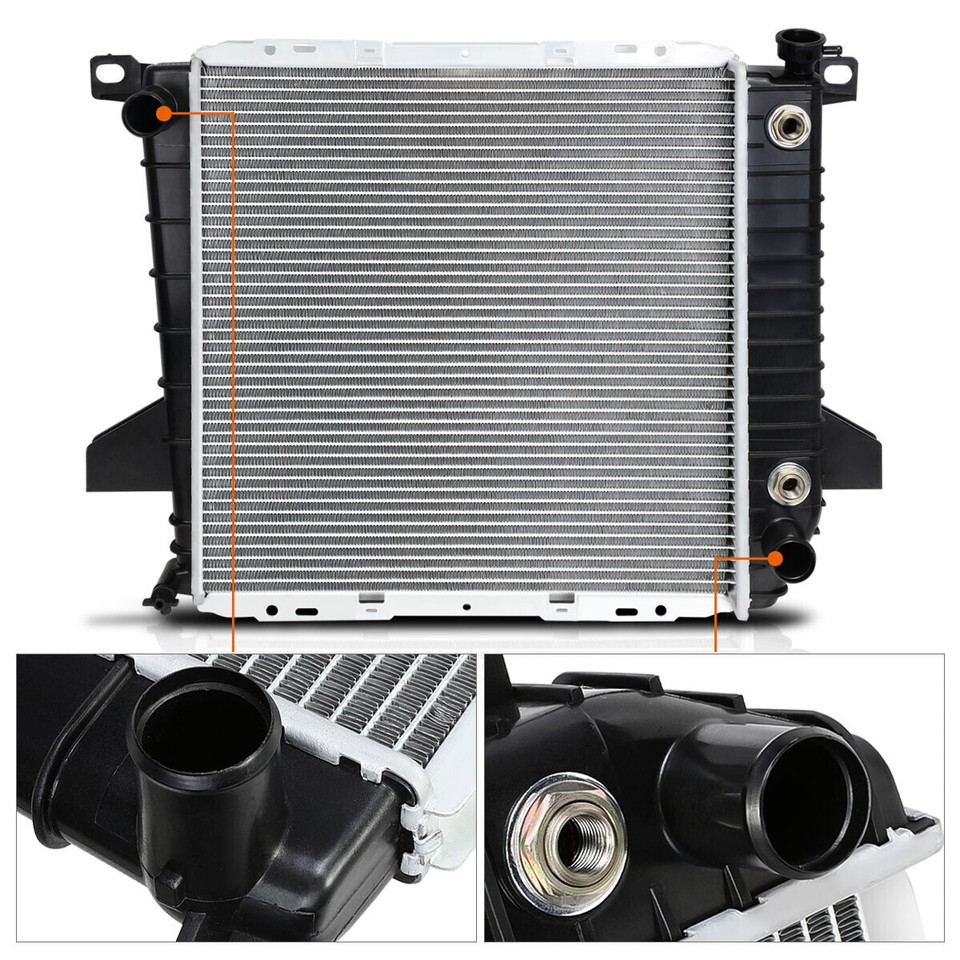 Aluminum OE Replacement Radiator for 95-97 Ford F100 Ranger 2.3L AT/MT ...