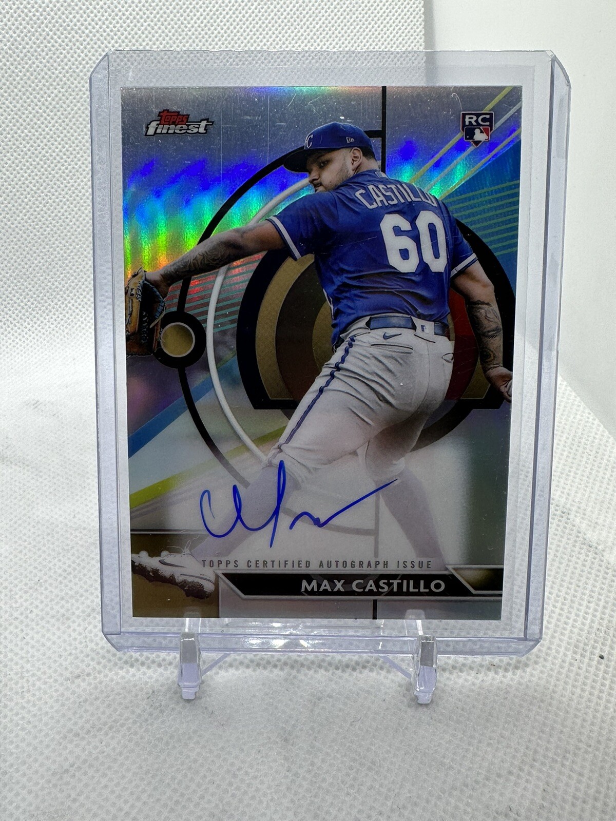 2023 Topps Finest - Finest Autographs Max Castillo #FA-MCAS (AU, RC ...