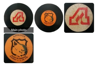 ATLANTA FLAMES VINTAGE VICEROY MADE IN CANADA NHL APPROVED OFFICIAL ...