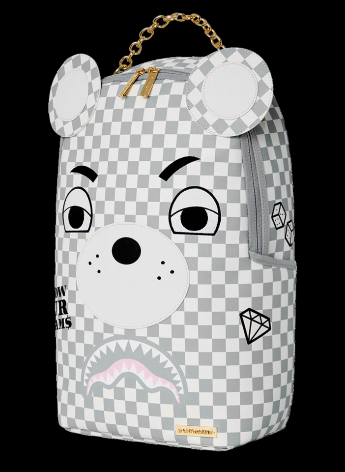 SPRAYGROUND HAUTE BEAR BACKPACK - Rose Sharks in Paris Bear Bag ...