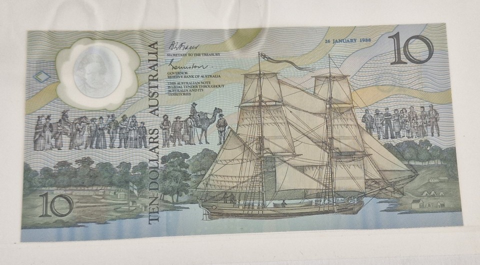 1988 $10 polymer Prefix AA0000 most sought-after issue in series ...