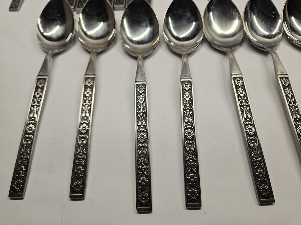 Vintage Continental Stainless Flatware Japan 50 Pcs | eBay
