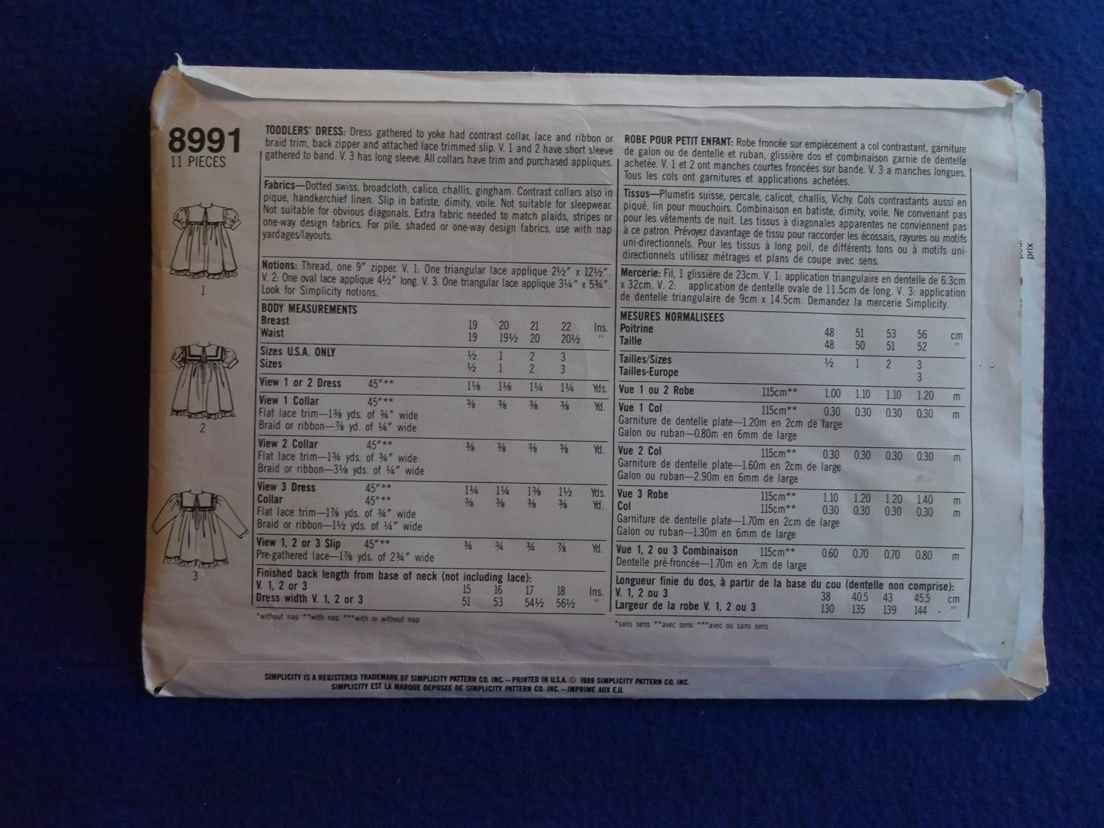 Simplicity Patterns ~ All Patterns are Size 3 ...