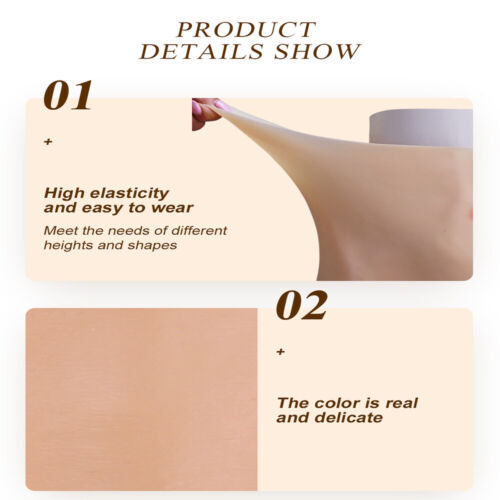 Silicone Pants Fake Vagina Panties Thick Butt Insertable For ...