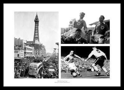 Blackpool FC 1953 FA Cup Final Print Montage Memorabilia (BLMU53) | eBay