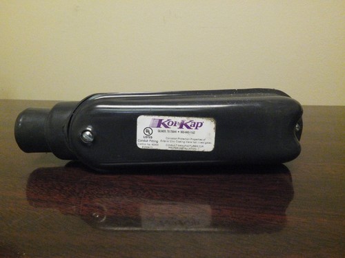 Kor Kap 1" Npt PVC Coated Conduit Body Elbow - E200413 | eBay