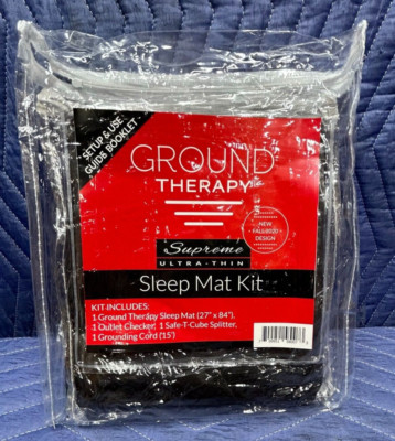 Ground Therapy Supreme Ultra - Thin Sleep Mat Kit (27"x84") and ...