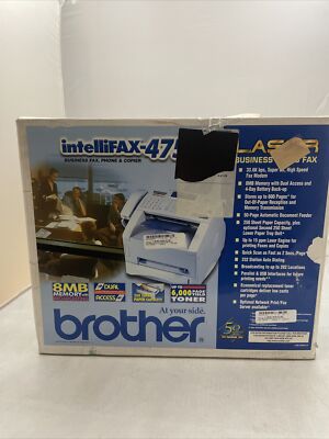New Brother IntelliFax 4750e High-Performance Business-Class Laser Fax ...