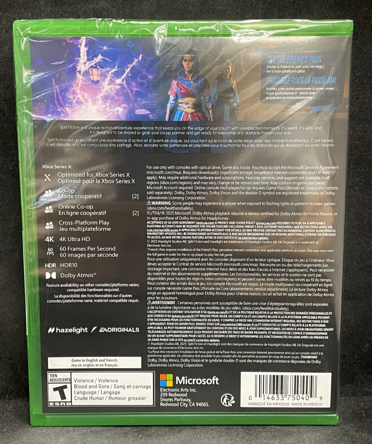 Split Fiction (Xbox Series X) BRAND NEW