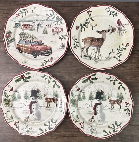 Better Homes And Gardens Christmas Platesnull