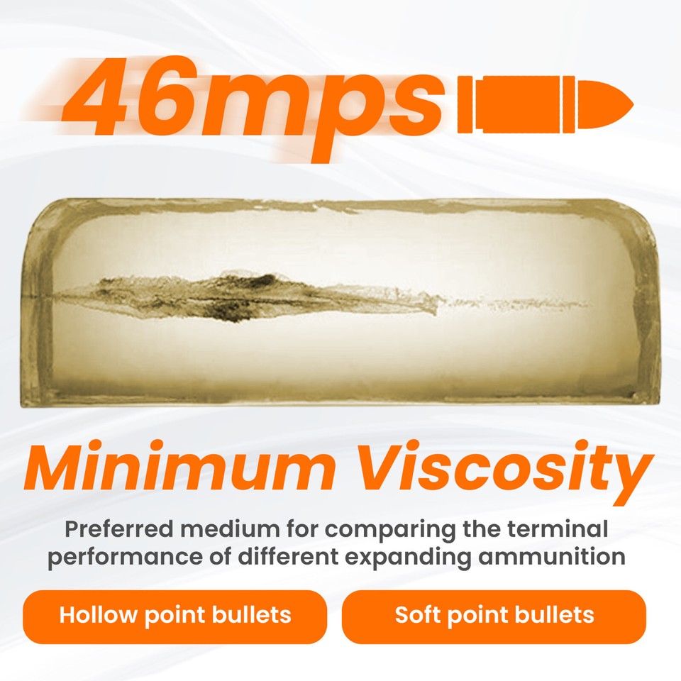 Ballistic Gel Powder 2 lbs - Gelatin Mix for Blocks, Targets and Dummys ...