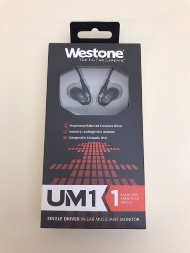 Westone UM1 UM 1 In-Ear Balanced Armature Single Driver Monitor NEW ...