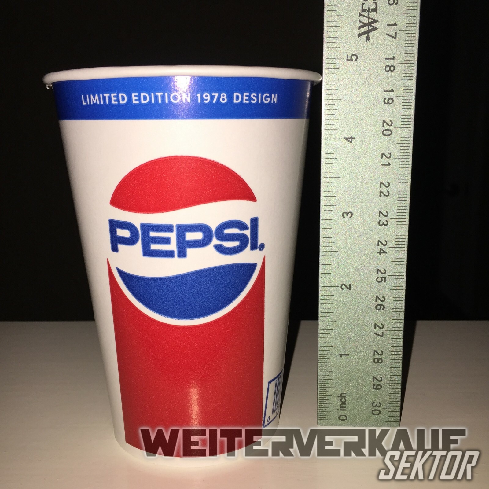 THREE PEPSI Limited Edition Retro Throwback Paper Cups-1950s, 1978 ...