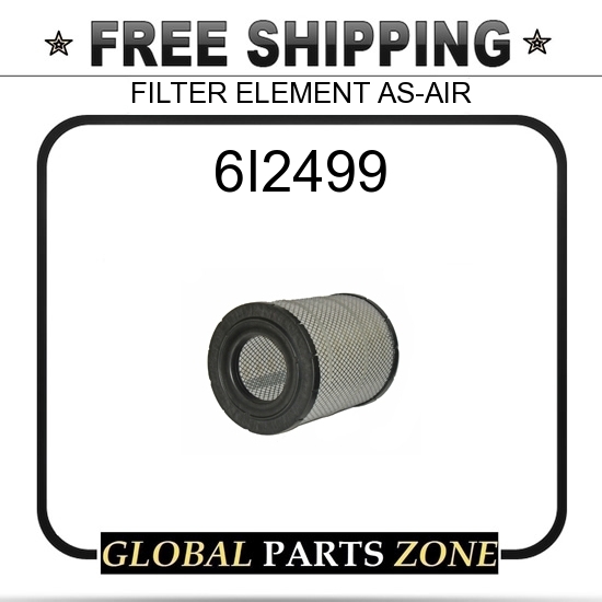 CATERPILLAR 6I2499 - Air filter cross reference
