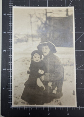 Vintage 1907-1920's B&W RPPC NOKO Postcard Mother & Child | eBay
