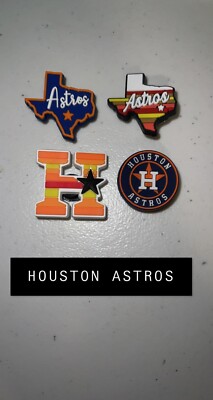 shoe charms for crocs. houston astros | eBay