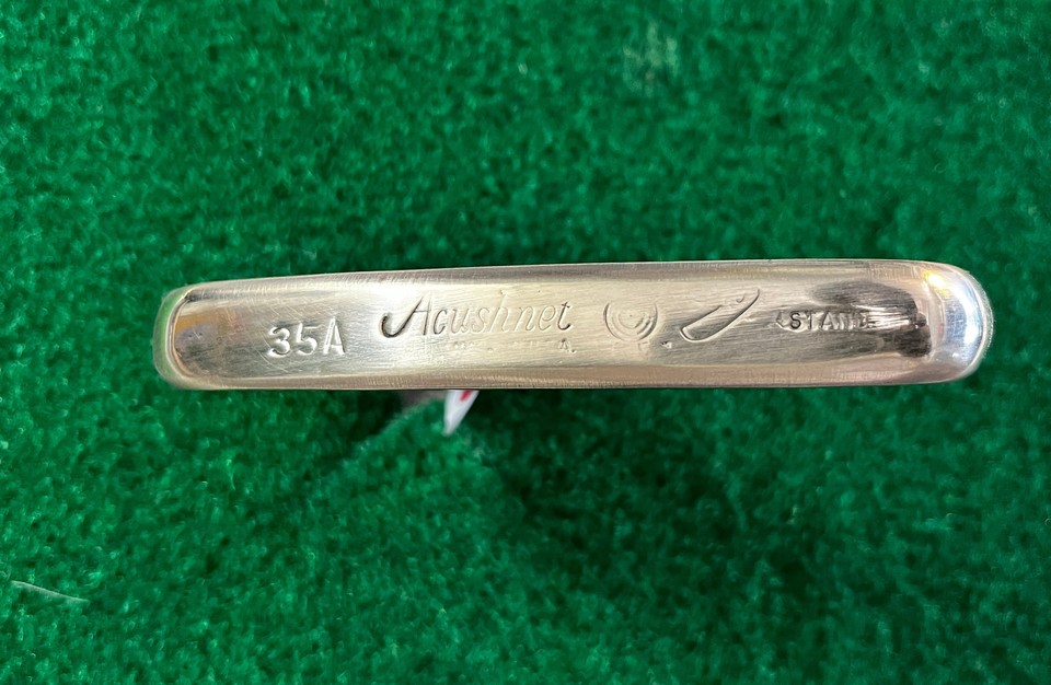Vintage, Refinished, Acushnet "Bulls Eye" Putter, John Reuter JR Design ...