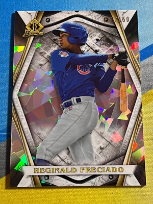 2022 Bowman REGINALD PRECIADO Chicago Cubs Invicta BI-12 Atomic ...