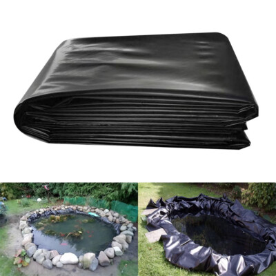 10Ft x 13Ft HDPE Fish Liner Pond Liners For Waterfall Koi Pondsand ...