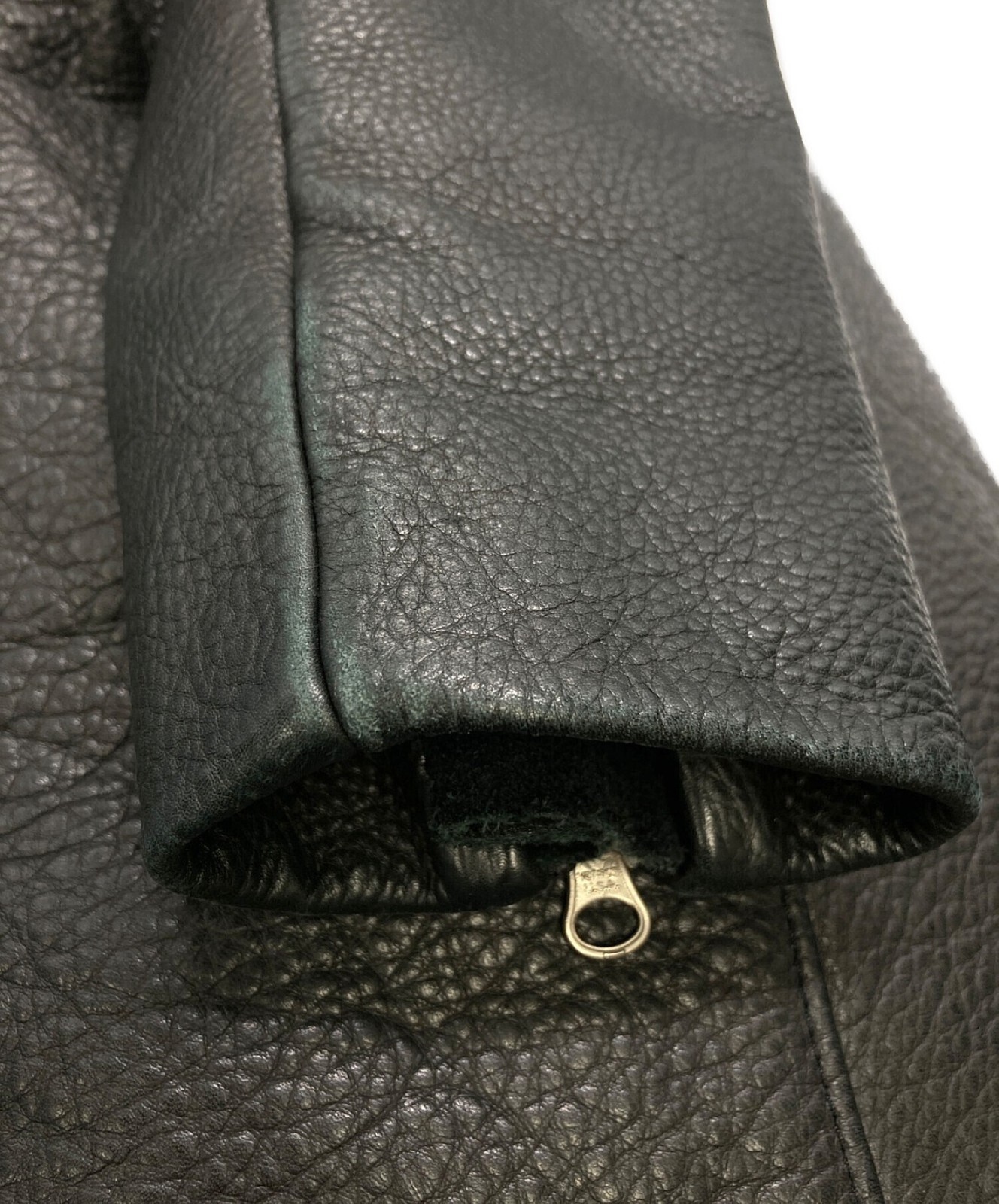 VANSON Leather Jacket 38 Size Double Riders Jacket Bl… - Gem