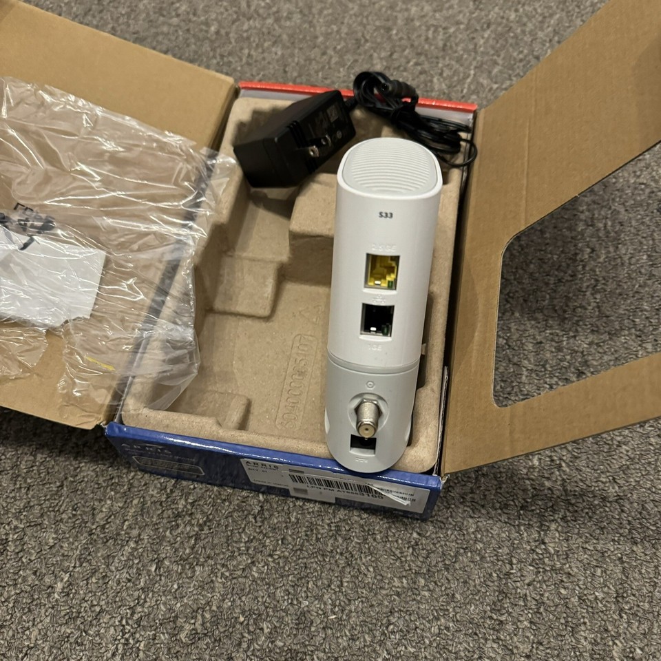 Arris Surfboard S33 Docsis 3.1 Multi-gigabit Cable Modem w/2.5 Gbps ...