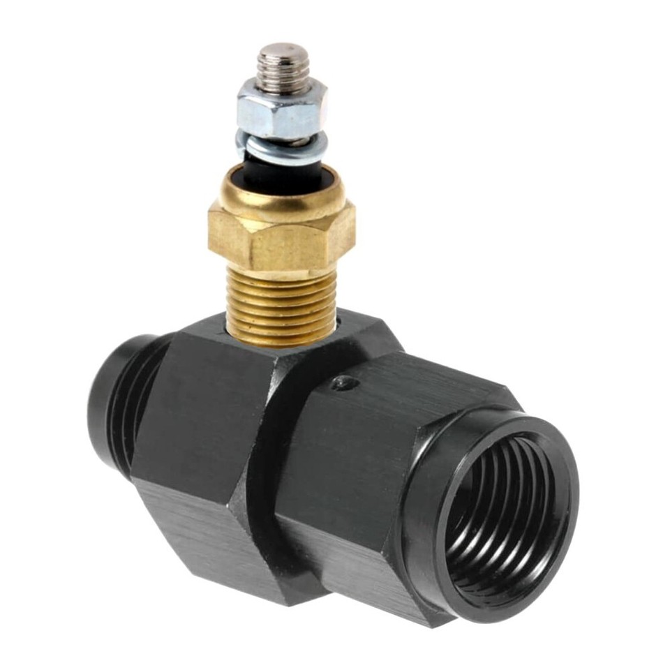 6AN Male Female Transmission Oil Cooler Hose Fitting Temperature Gauge ...