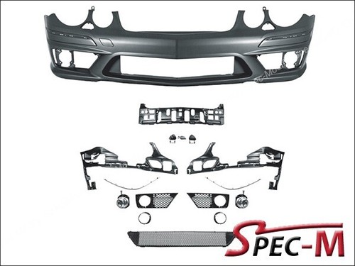 Mercedes Benz W211 03-09 E-Class E63 AMG Style Front Bumper Cover E320 ...