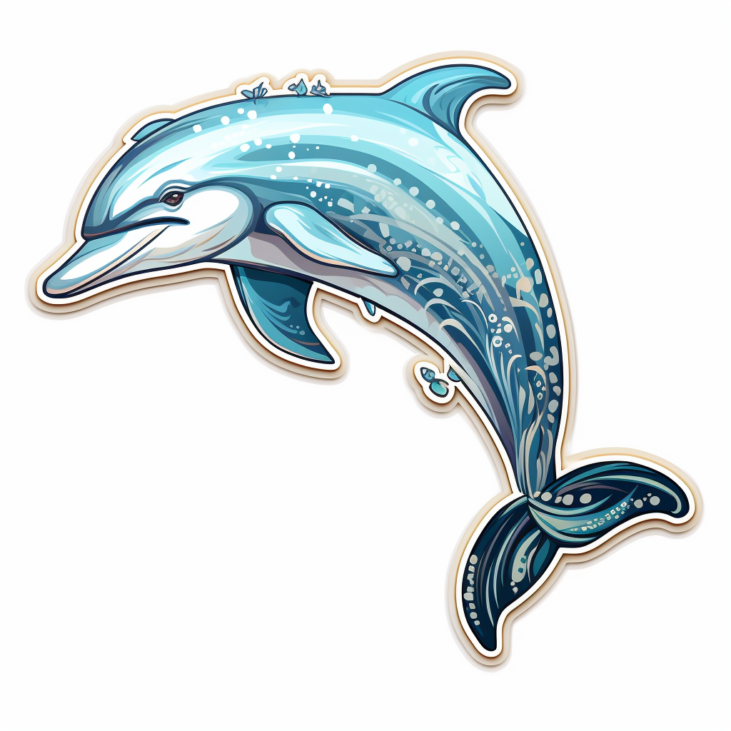 Autoaufkleber Sticker Niedlicher Delfin Aufkleber | eBay.de