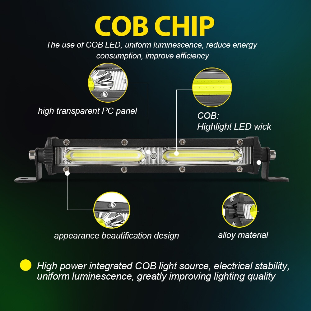 Flood Beam 14" inch Bumper Led Light Bar For Club Car EZGO Golf Cart ...