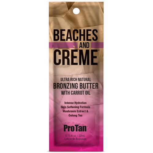 Pro Tan Beaches and Creme Natural Bronzer Bronzing sunbed tanning ...