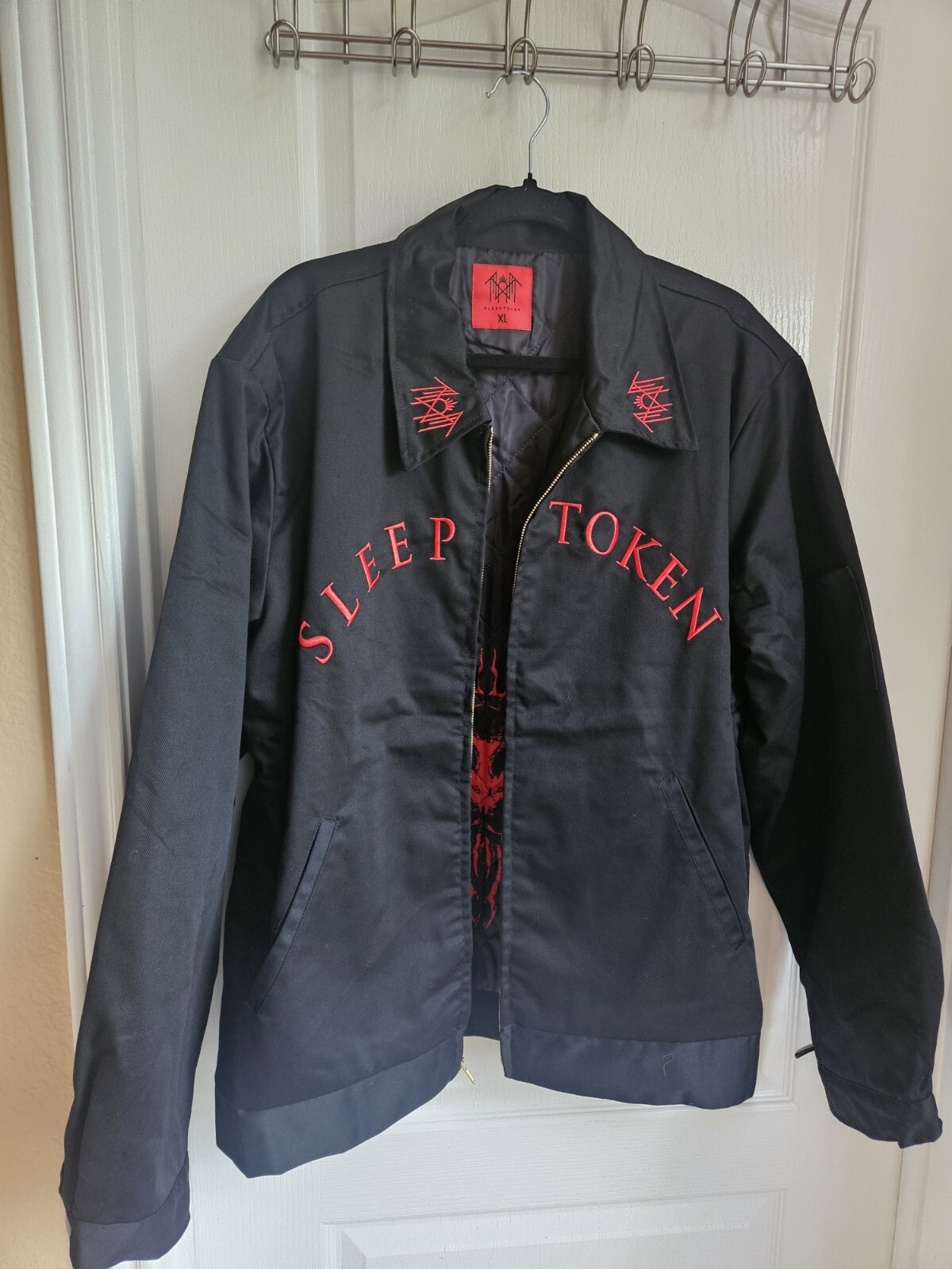 Official Sleep Token Bomber Jacket Teeth Of God Tour 2024 Size XL - NEW ...