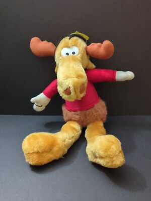 Namco Bullwinkle Plush 13" Rocky And Bullwinkle | eBay