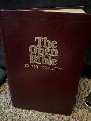 The Open Bible Large Print Expanded Edition New King James Version ...