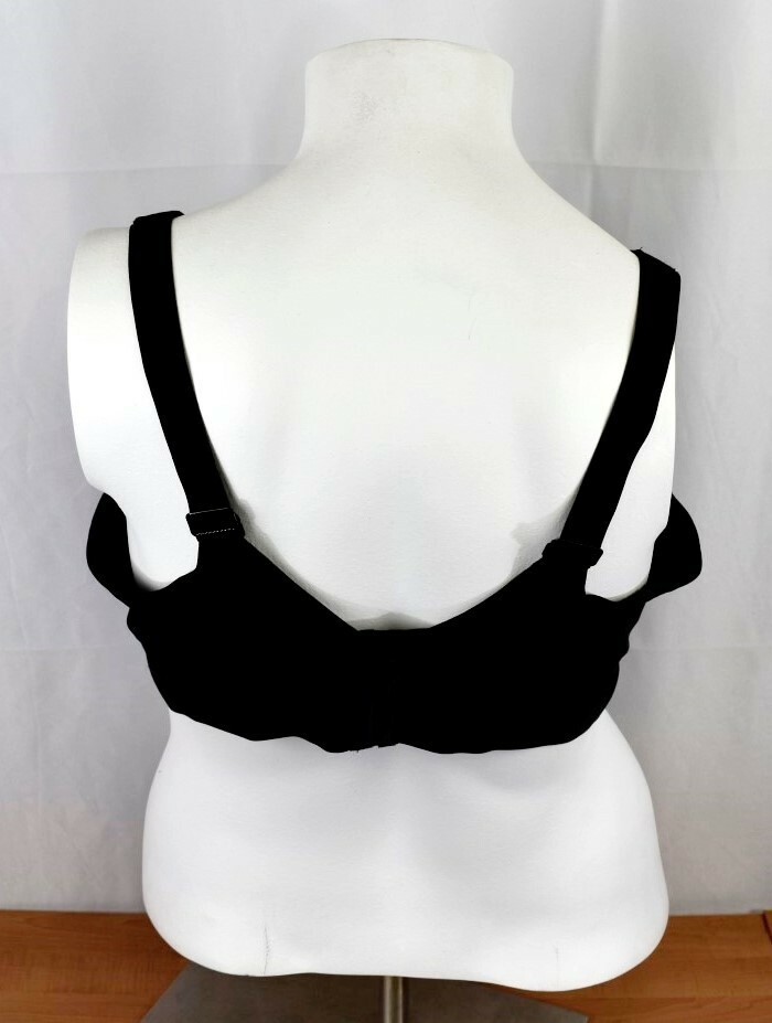 Cacique Comfort Bliss Bra Size 46 D Black Lightly Lined No Wire NWT | eBay