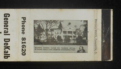 1950s General DeKalb Inn Setting of Dining Thrills Route 202 Norristown ...