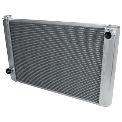 ALLSTAR RACING RADIATOR ALUMINUM FORD/CHRY 19X31 WELDED TANKS 1"TUBE ...