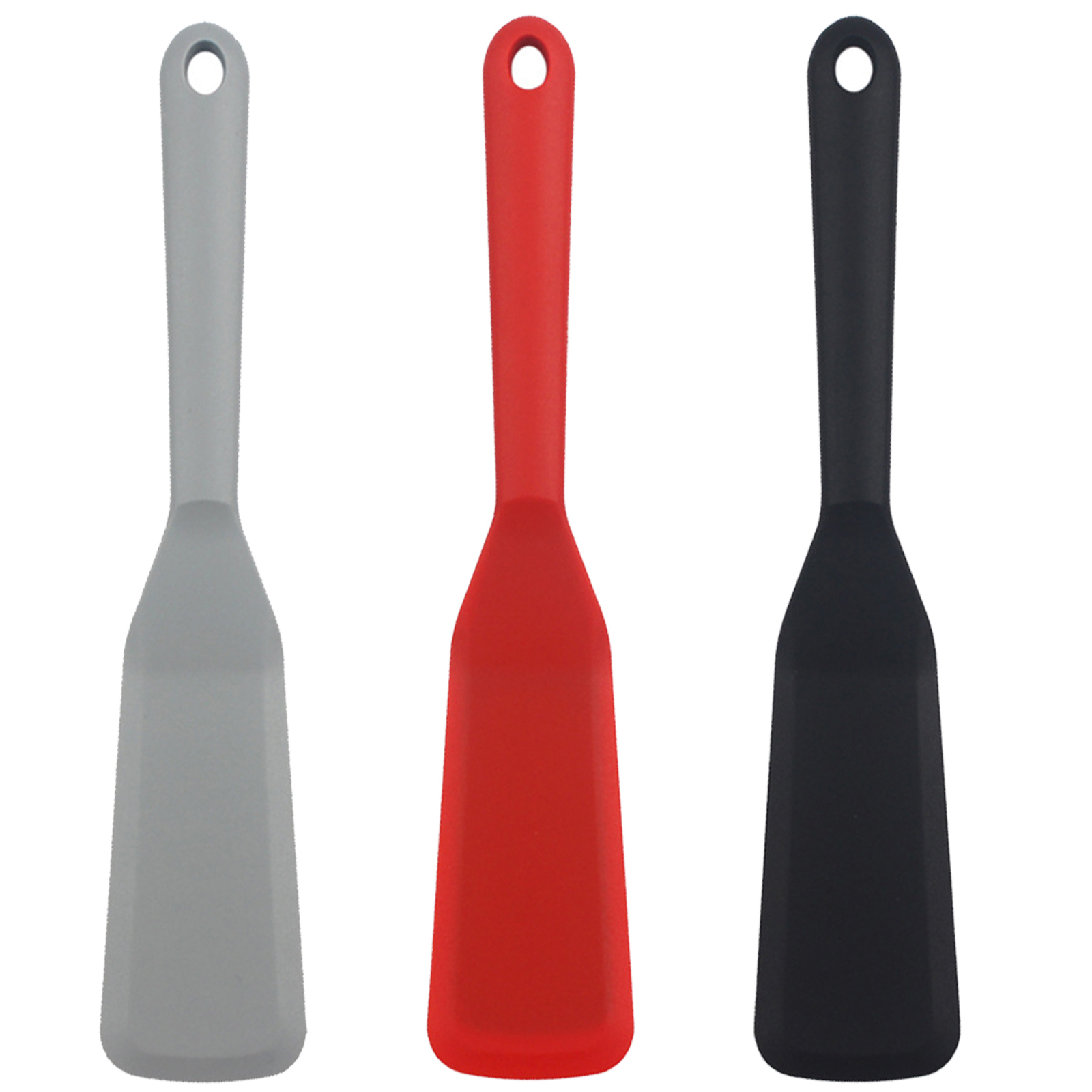 3pcs Pancake Spatula Cooking Heat Resistant Non Stick Home Kitchen Soft ...