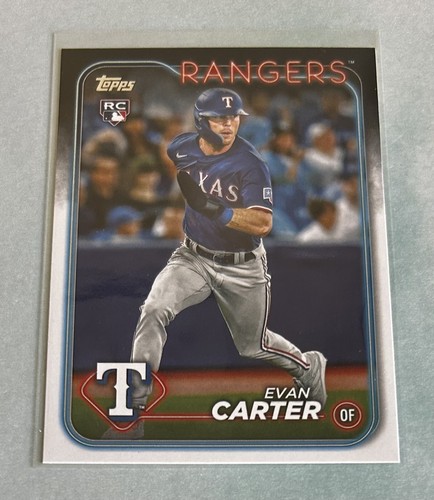 Evan Carter 2024 Topps #280 Rookie RC Texas Rangers | eBay