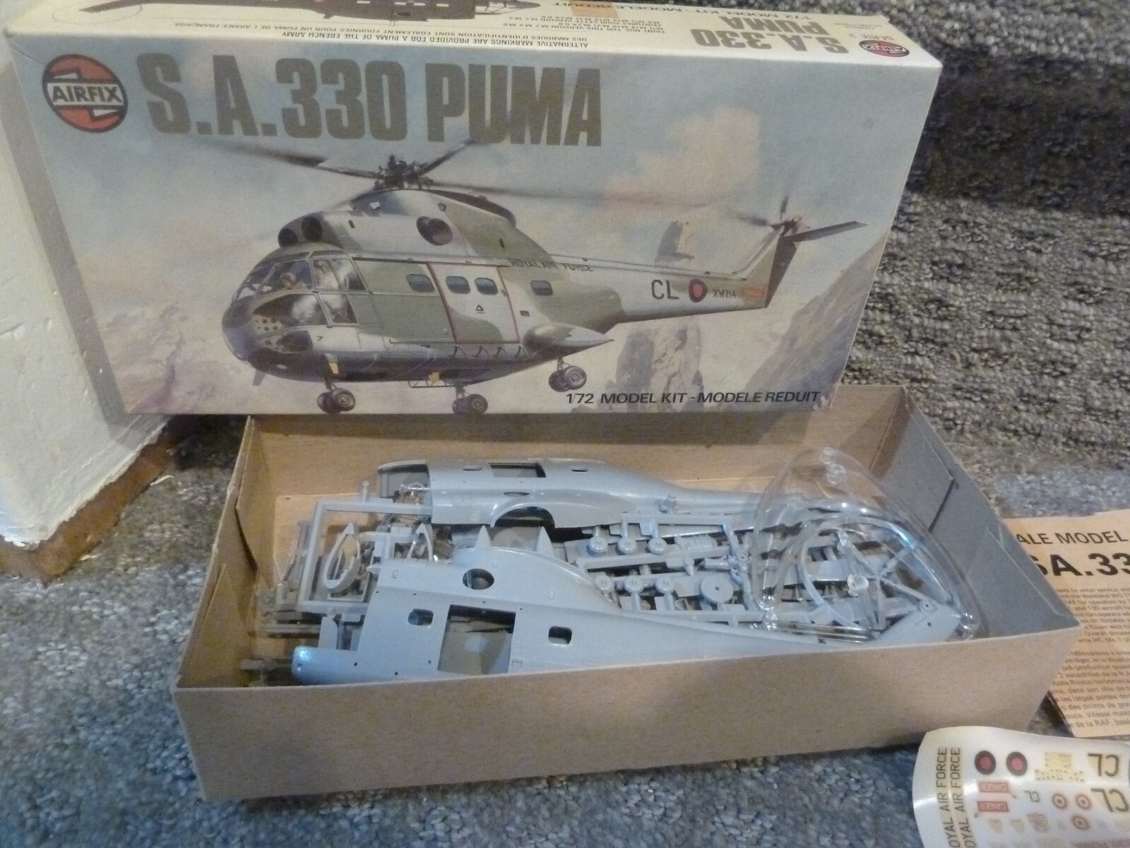 Airfix 1:72 S.A. 330 Puma Model Kit No. 03021-6 BRAND NEW | eBay