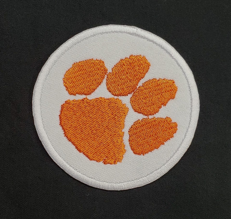 Clemson Tigers NCAA College Football Embroidered Sew On Iron On Patch ...