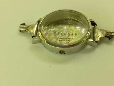 VINTAGE RARE Swiss made OMEGA case ACIER STAYBRITE ALL STEEL women lady ...