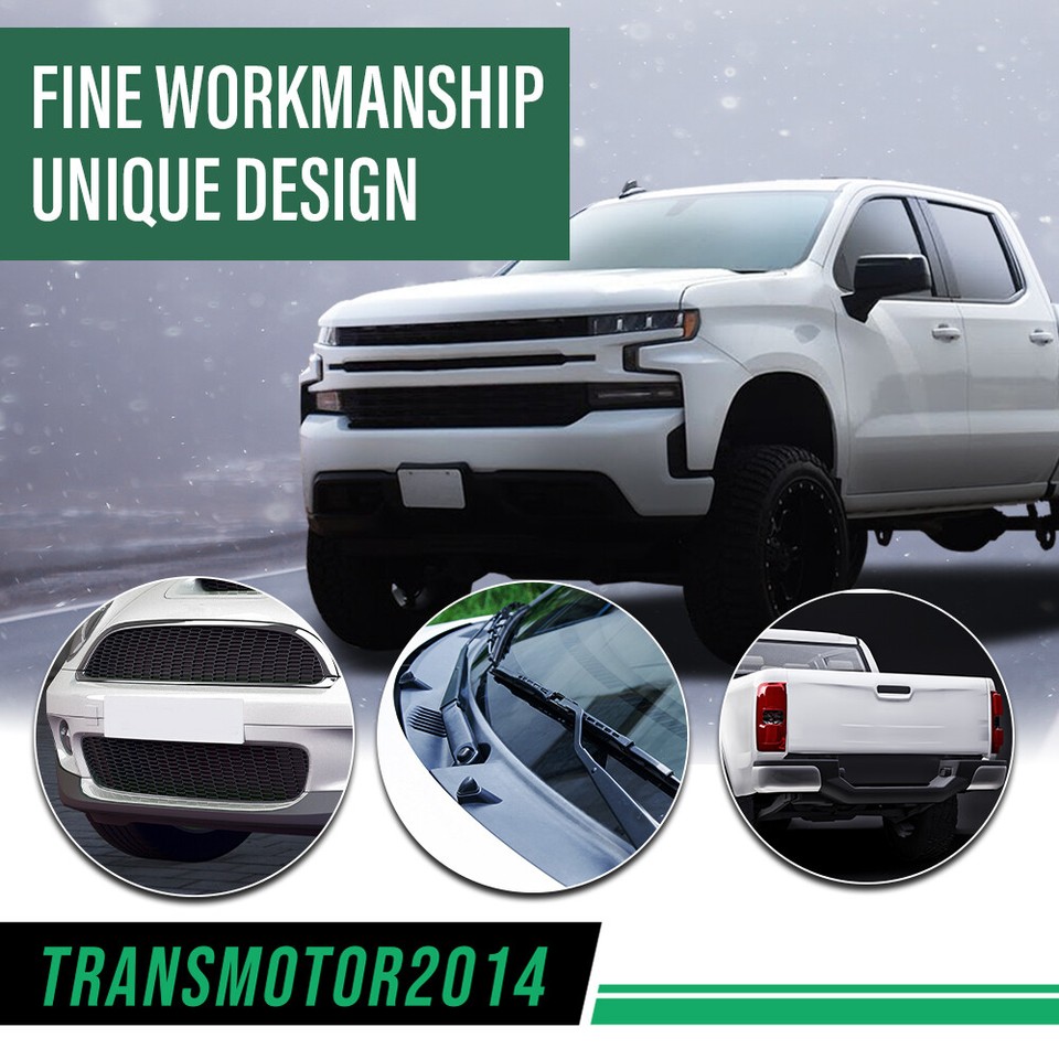 Fit For 2019-2023 Chevrolet Silverado 1500 Upper Radiator Support Cover ...