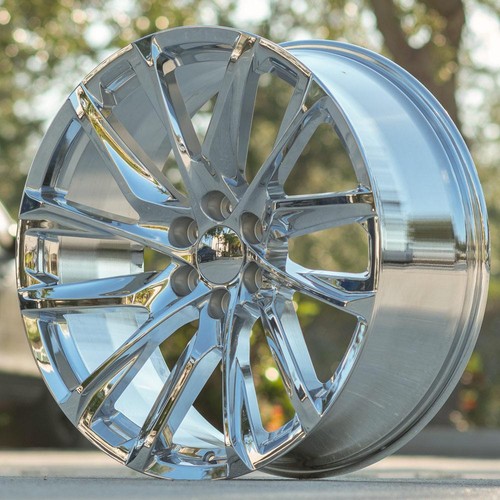 24 inch Chrome 4875 Rim Fits Cadillac Escalade Sierra Yukon | eBay