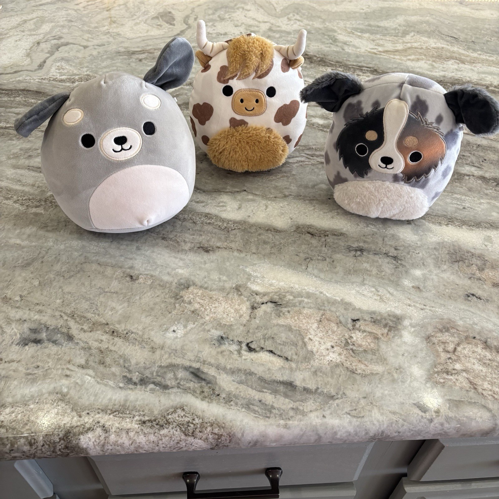 KellyToys Squishmallow 8" Plush, Lot of 3, Alonzo Longhorn Brian Raylor ...