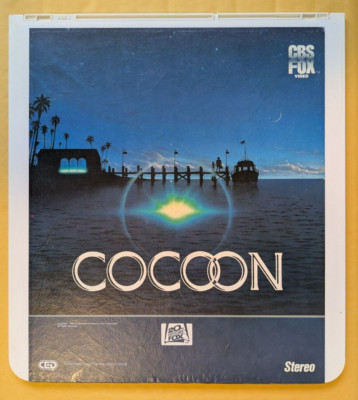 COCOON CED Disc Capacitance Electronic VideoDisc CBS/FOX 20th Century ...