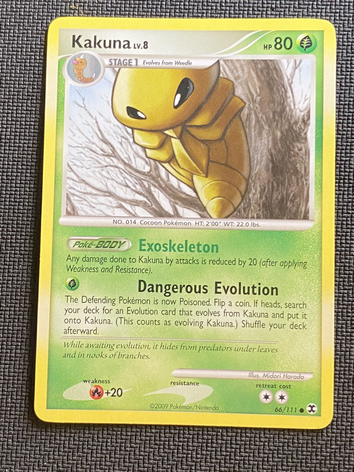 Kakuna 66/111 | Platinum - Rising Rivals | Uncommon | Pokemon NM | eBay