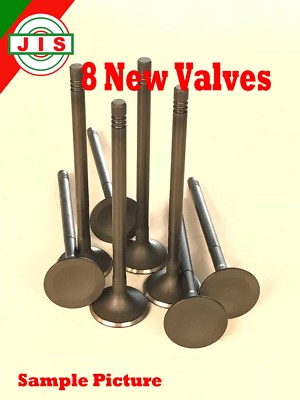 4 pcs/pack Intake Valve Fits Daewoo 9902 Lanos 1.6L DOHC 16V A16 DIVA16 ...