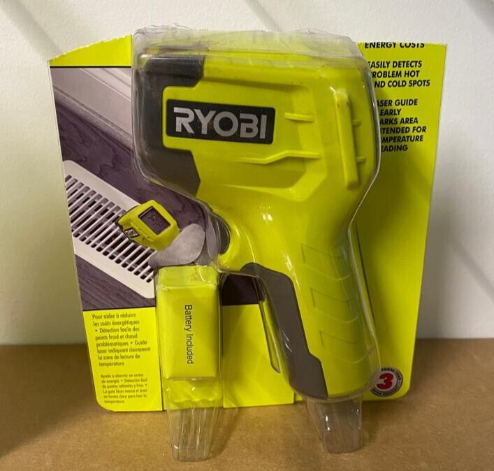 Ryobi IR002 Infrared Thermometer Return With Battery for sale online | eBay